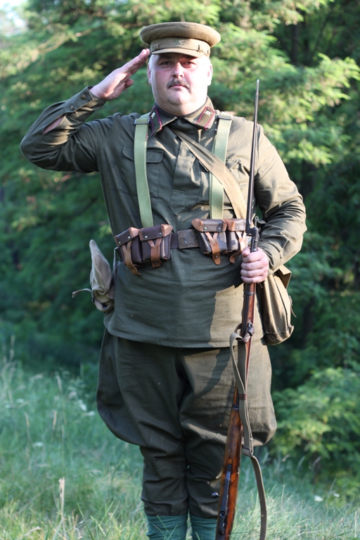 WW2 Red Army soldier uniform